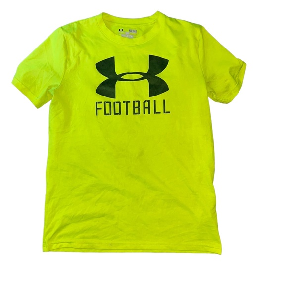 Under Armour | Shirts & Tops | Boys Under Armor Football | Poshmark